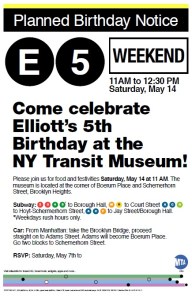 Party Time: Subway Theme Party | Celebrate the Big & Small