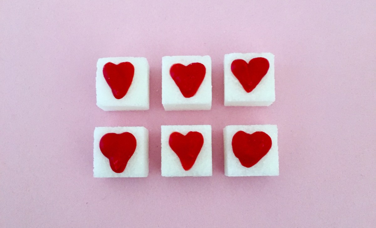 Make This: Candy Heart Sugar Cubes | Celebrate the Big & Small