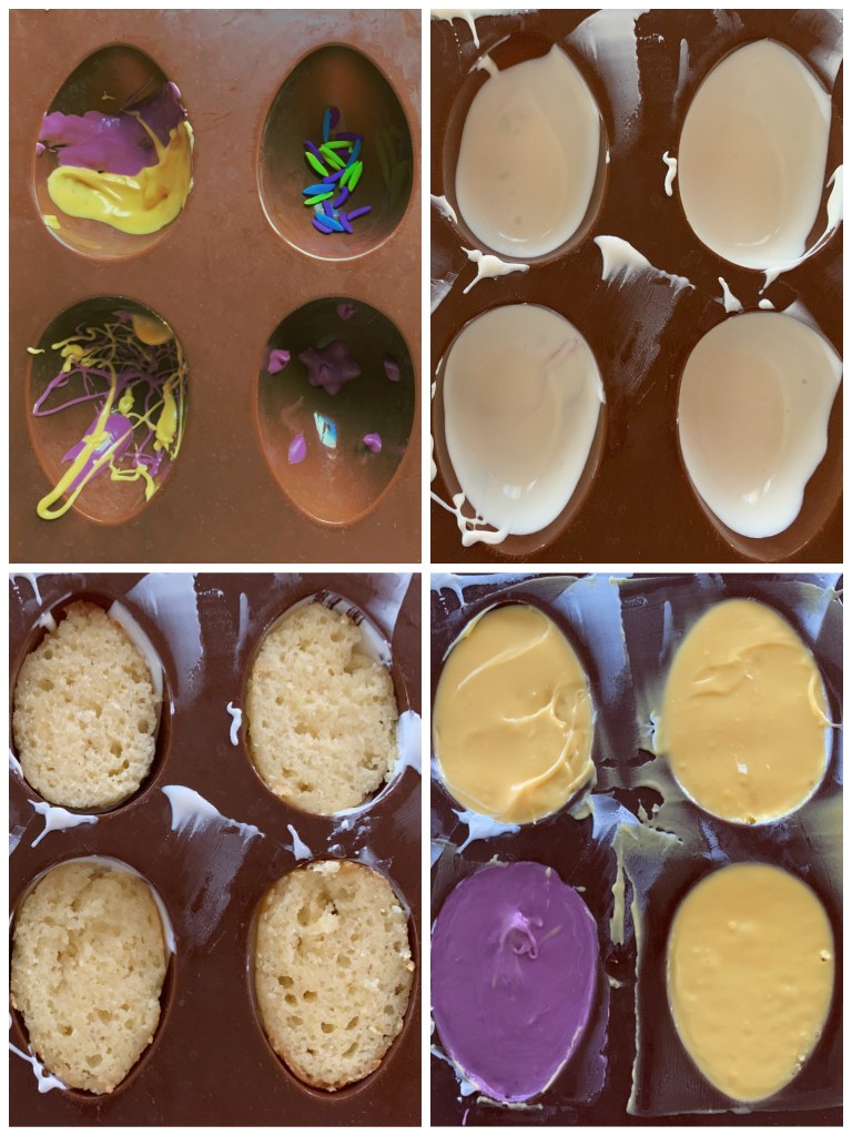 Make This: Candy-coated Lemon Cake Easter Eggs | Celebrate the Big & Small